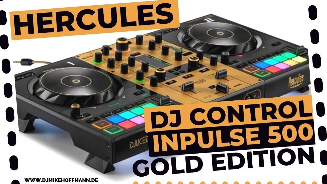 Inpulse 500 Gold Edition ⭐ Hercules bringt Sonder-Edition